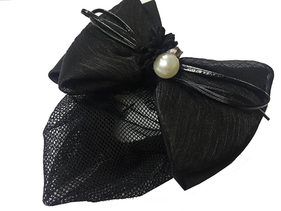 Ribbon Hair Net with Clip Ribbon Hair Net with Clip